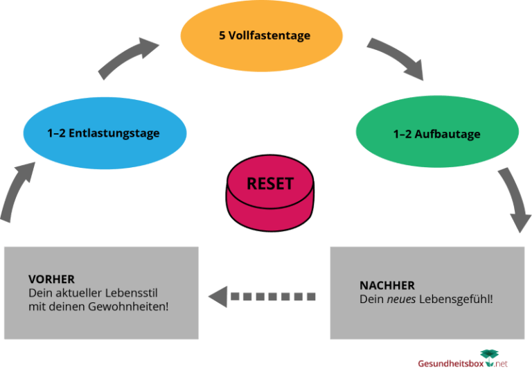 Fasten Anleitung – Wie du in 7 Schritten direkt loslegen kannst